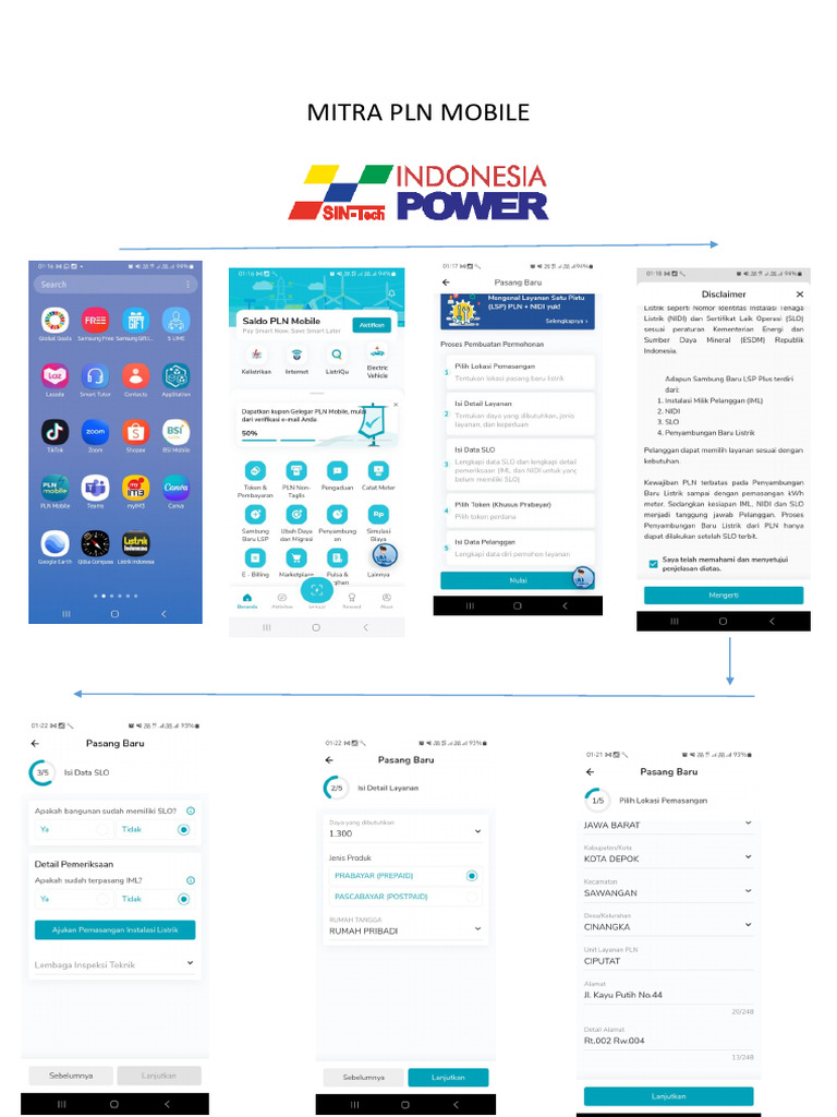 Proses Mitra PLN Mobile | PDF