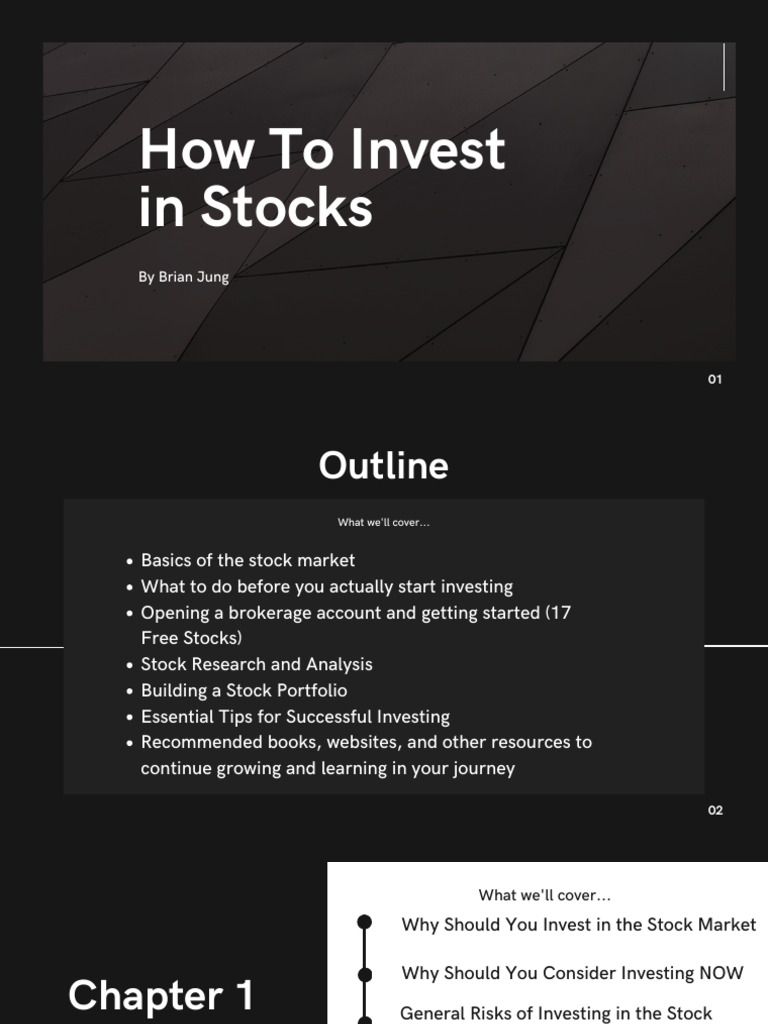 Stock Market Investing Guide | PDF | Investing | Stocks