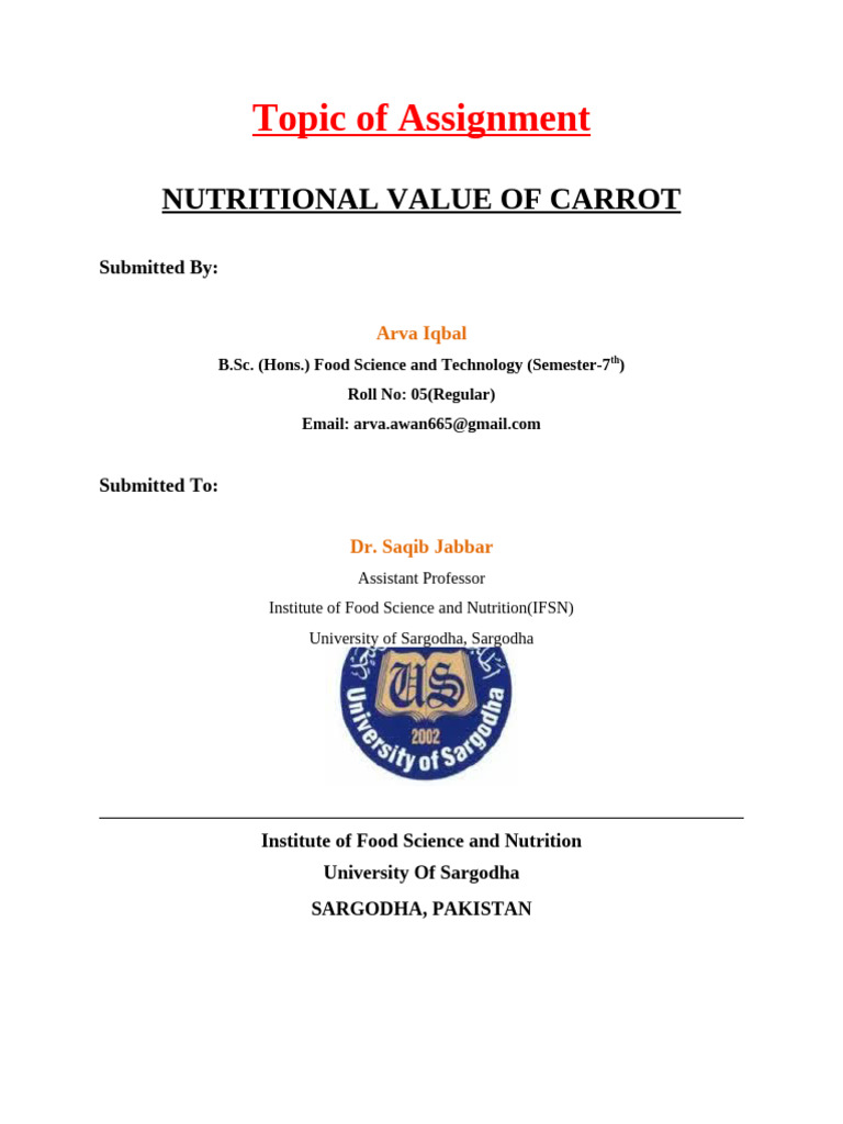 Carrot | PDF