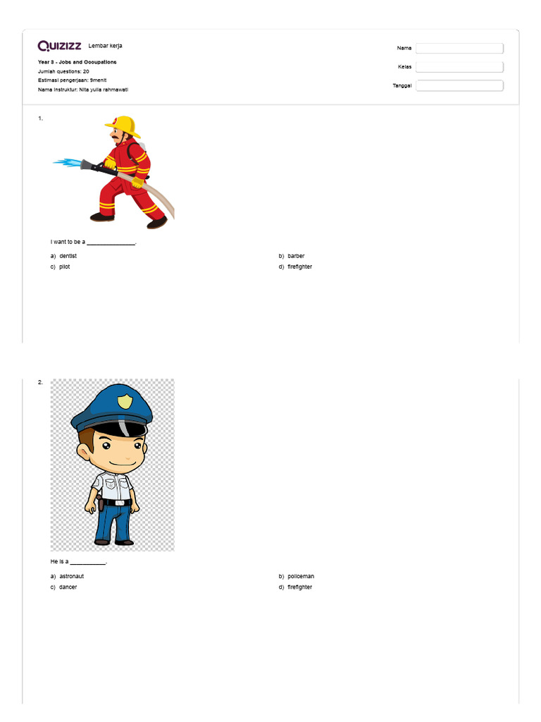 Worsheet 3 | PDF