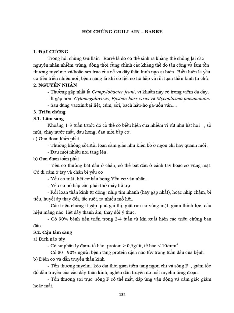 H I CH NG Guillain-Barre' | PDF