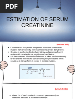 Determination of Serum Creatinine (Jaffe Method) | PDF | Creatinine ...