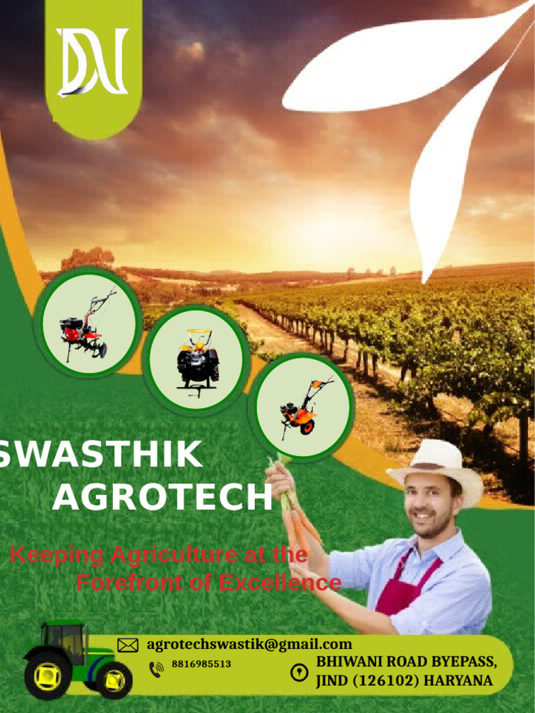 Swasthik Agrotech Power Weeder Catalogue | PDF