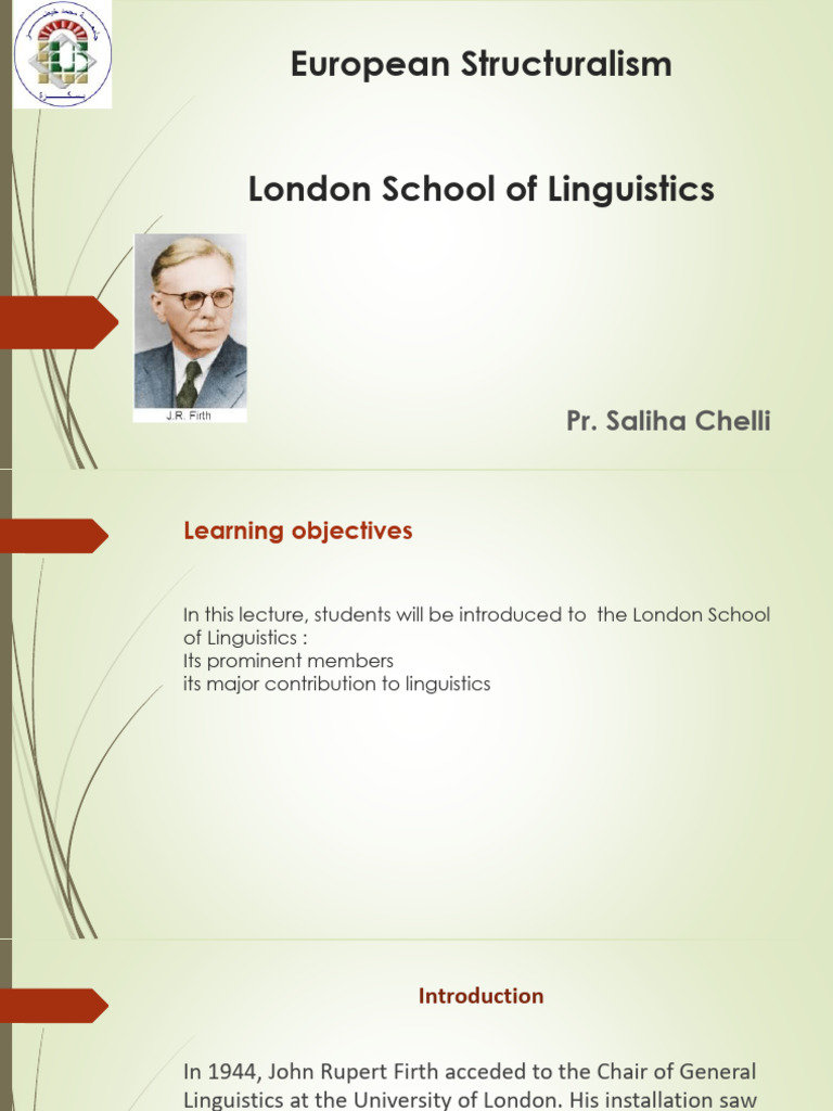 London School of Linguistics Overview | PDF | Linguistics | Phonetics