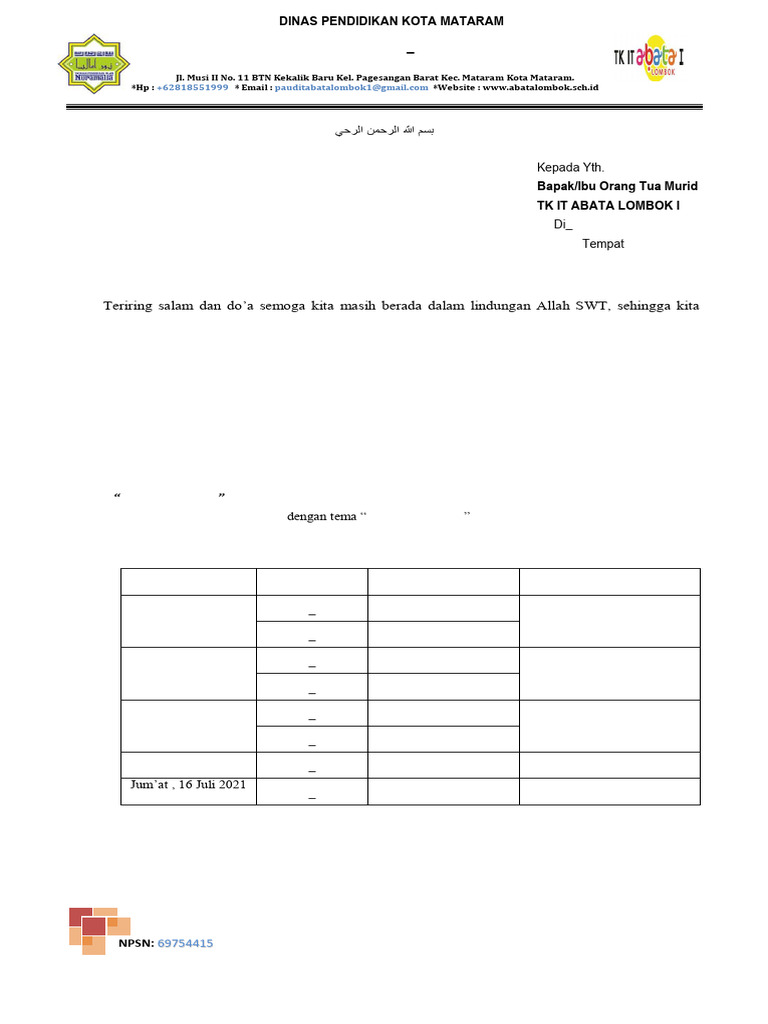 MPLS 2021/2022 TK IT ABATA Lombok | PDF