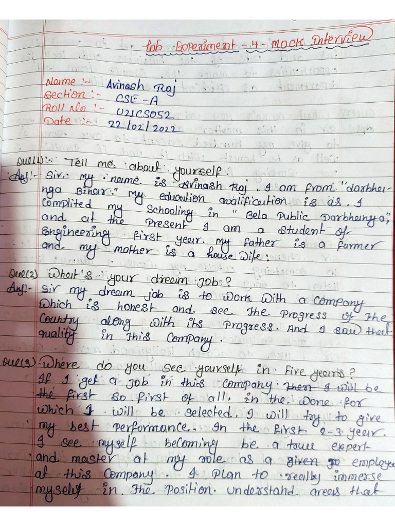 English Assignments Avinash | PDF