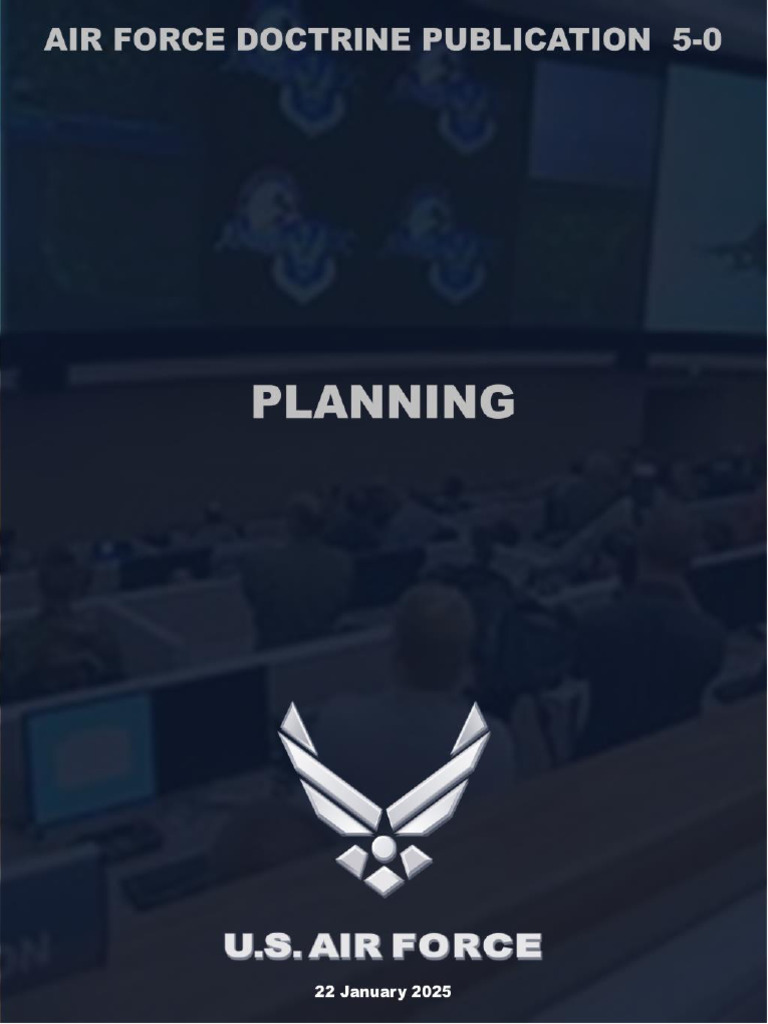 AFDP5 0planning | PDF | United States Air Force | System