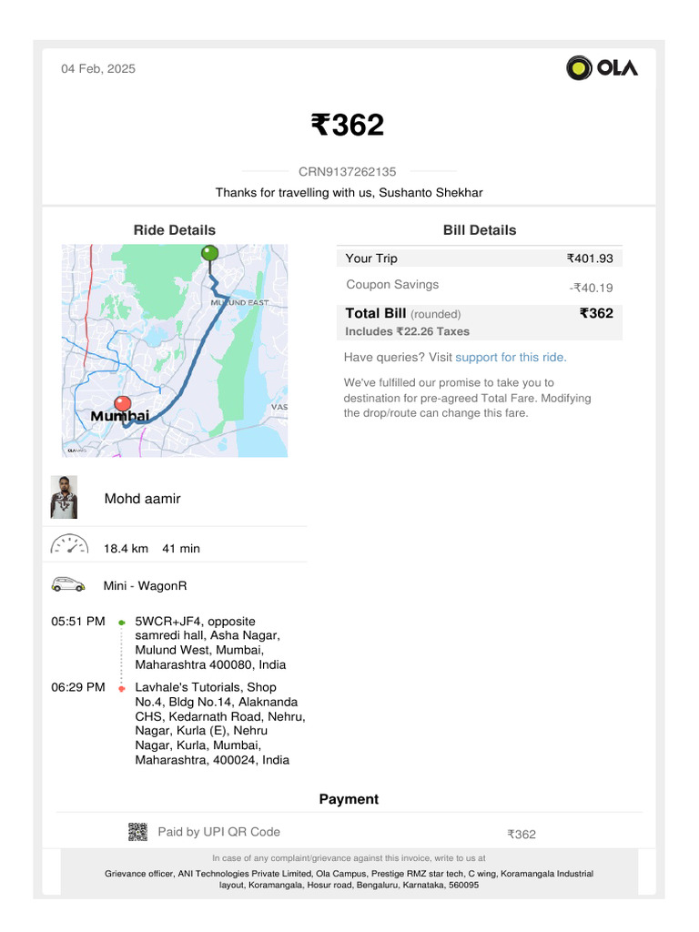 CRN9137262135 | PDF | Invoice | Payments