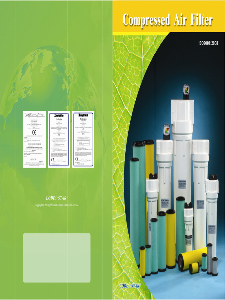 STAR COMPAIR精密過濾器目錄 | PDF