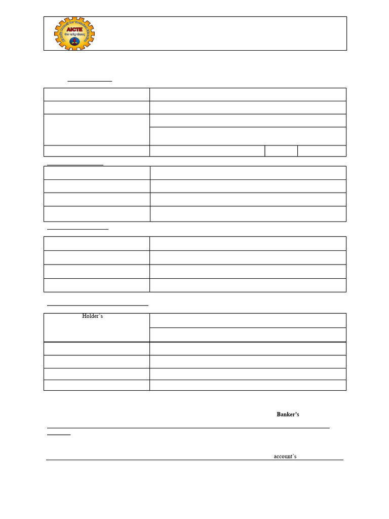 Mandate Form For Institute - 2024-2025 | PDF