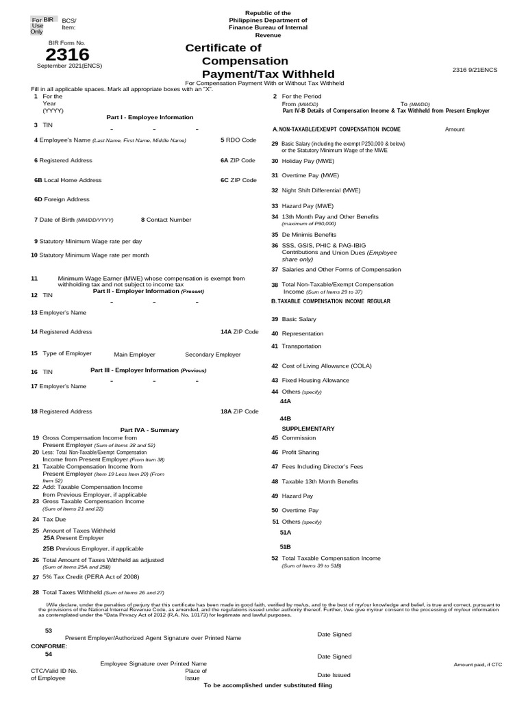 2316 Sep 2021 ENCS_Final_corrected | PDF | Cost Of Living | Taxes 2316 Sep 2021 ENCS_Final_corrected | PDF | Cost Of Living | Taxes