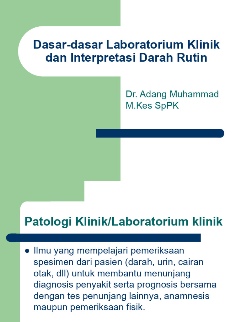 Darah Rutin 2 Okt copy | PDF