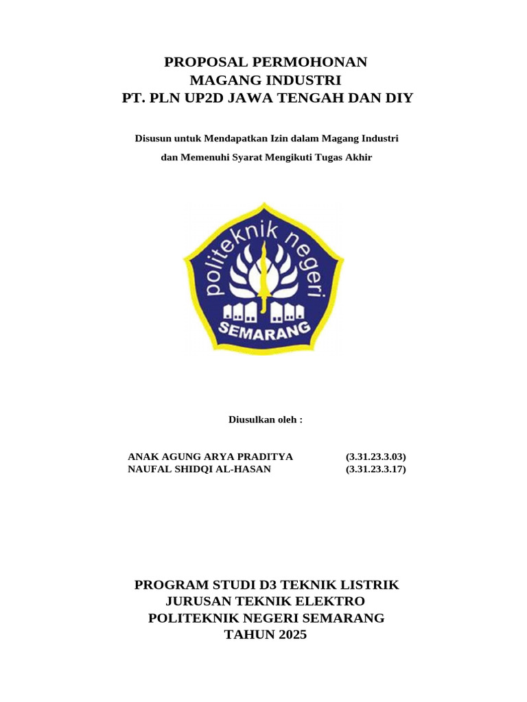 Permohonan Magang Fix | PDF