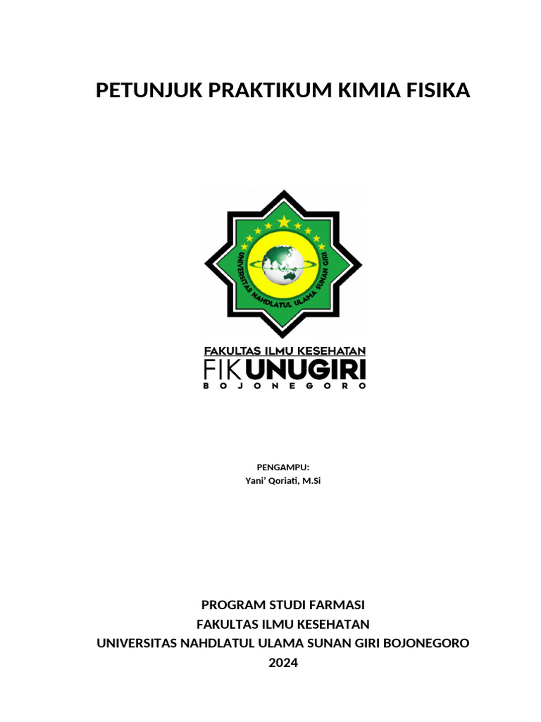 Prak. Kim Fis | PDF