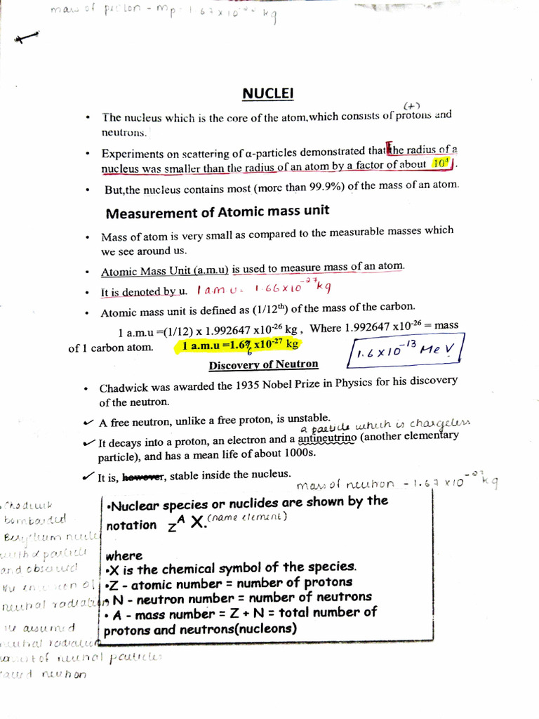 Physics imp | PDF | Nuclear Fusion | Atomic Nucleus