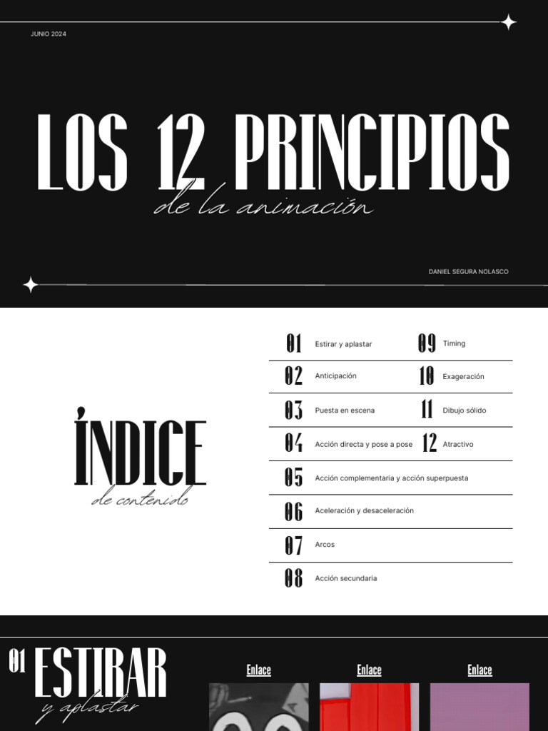 Los 12 principios de la animación | PDF