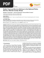 SAPS Service Delivery Challenges Analysis | PDF | Community Policing ...