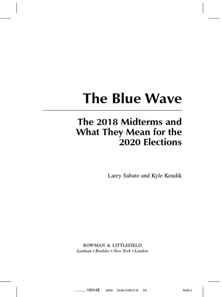 Bluewave 2018 Book | PDF | Hispanic And Latino Americans | Republican ...