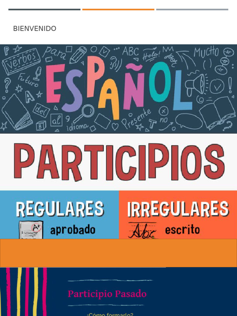 Participios Irregulares en Español | PDF