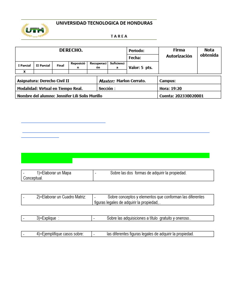 Formas de Adquirir la Propiedad en Derecho | PDF | Propiedad | Posesión ...