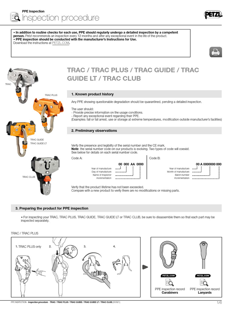 Verif EPI TRAC Procedure En | PDF | Mechanical Engineering ...