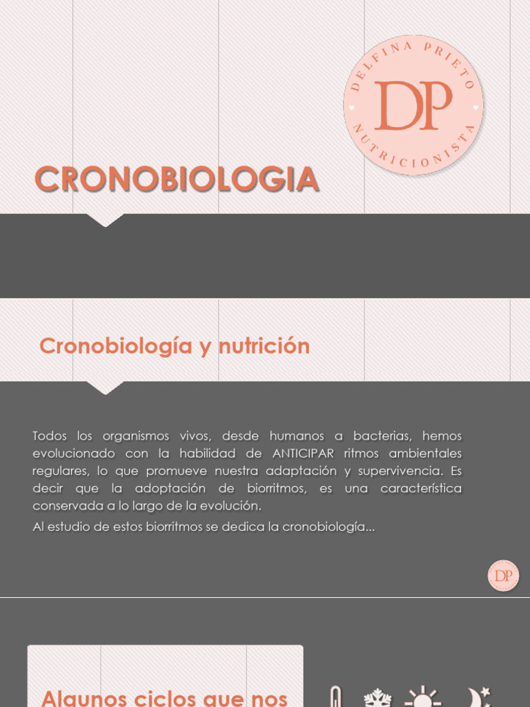 Biorritmos DP | PDF | Ritmo circadiano | Biología