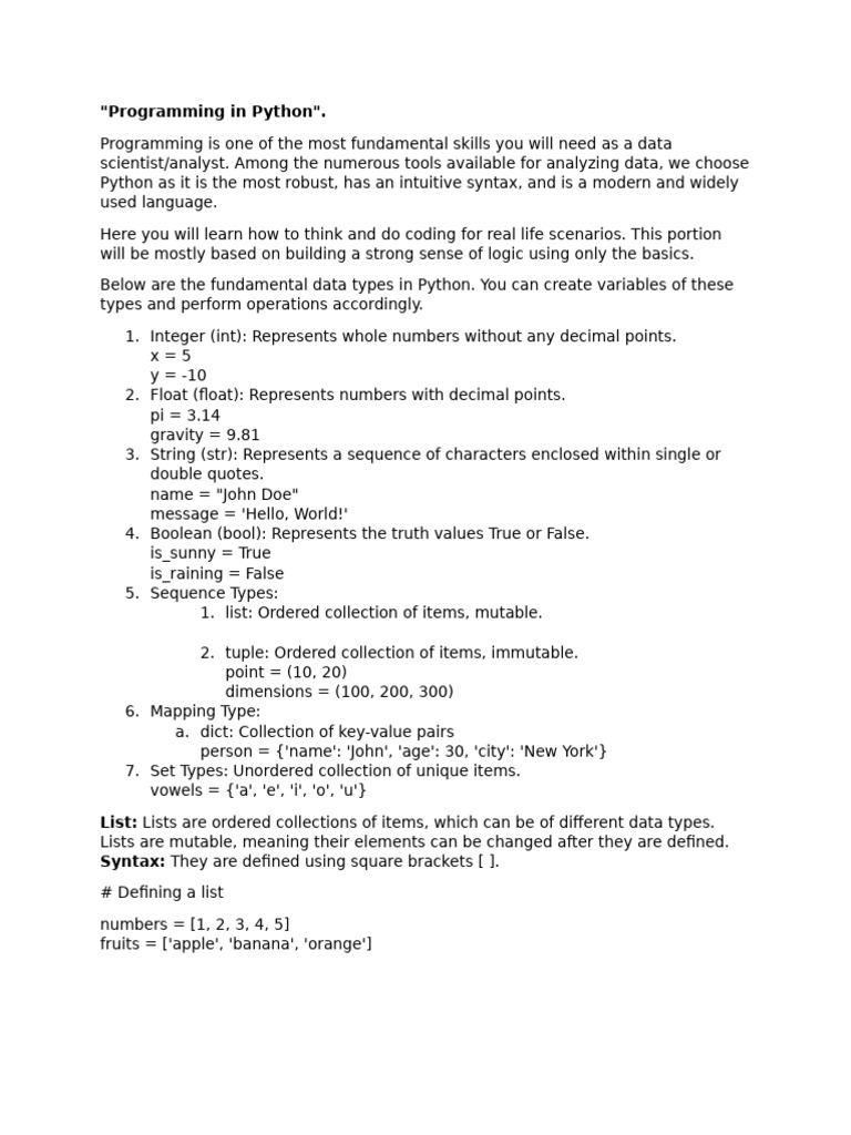 Class 02 | PDF | Boolean Data Type | Computer Science