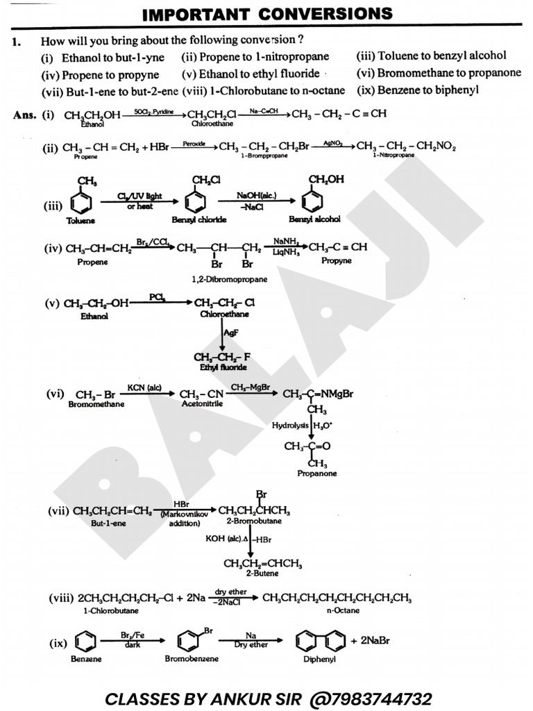 most important CONVERSIONS | PDF