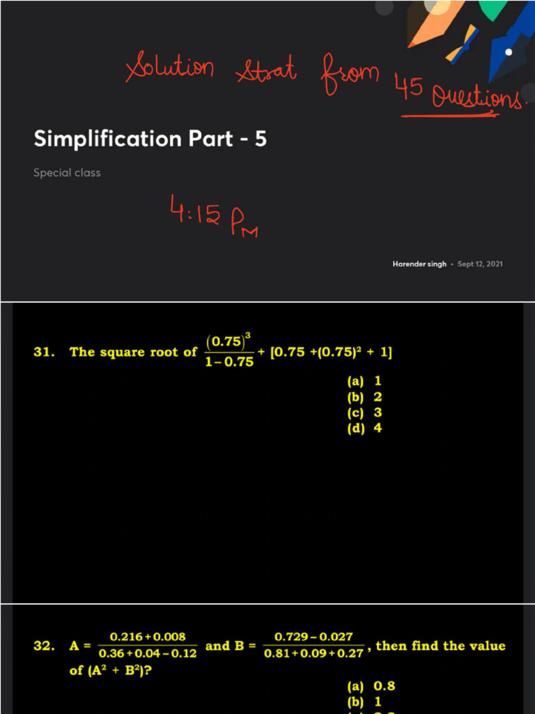 Simplificatio by Rajesh Mishra | PDF