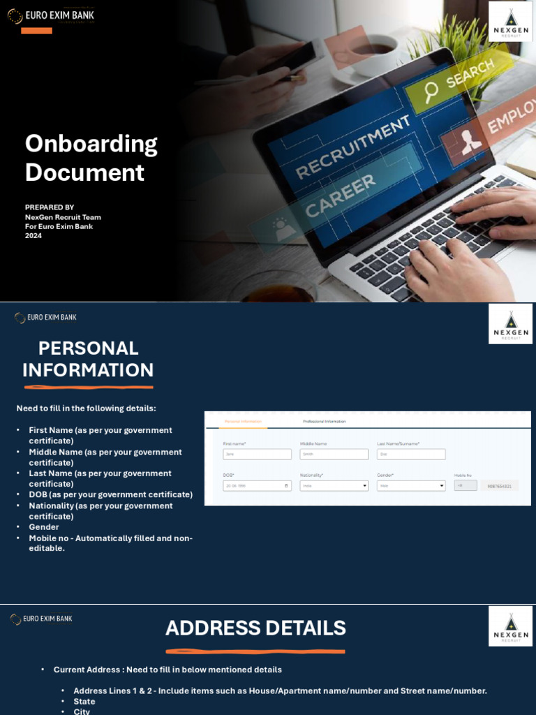 NexGen Onboarding Manual (v1.4) | PDF | Identity Document | Authentication