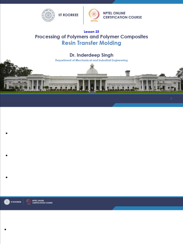 Resin Transfer Molding Process Overview | PDF | Composite Material ...