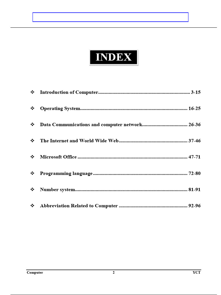 COMPUTER CAPSULE Quick Revision in English | PDF | Computer Data ...