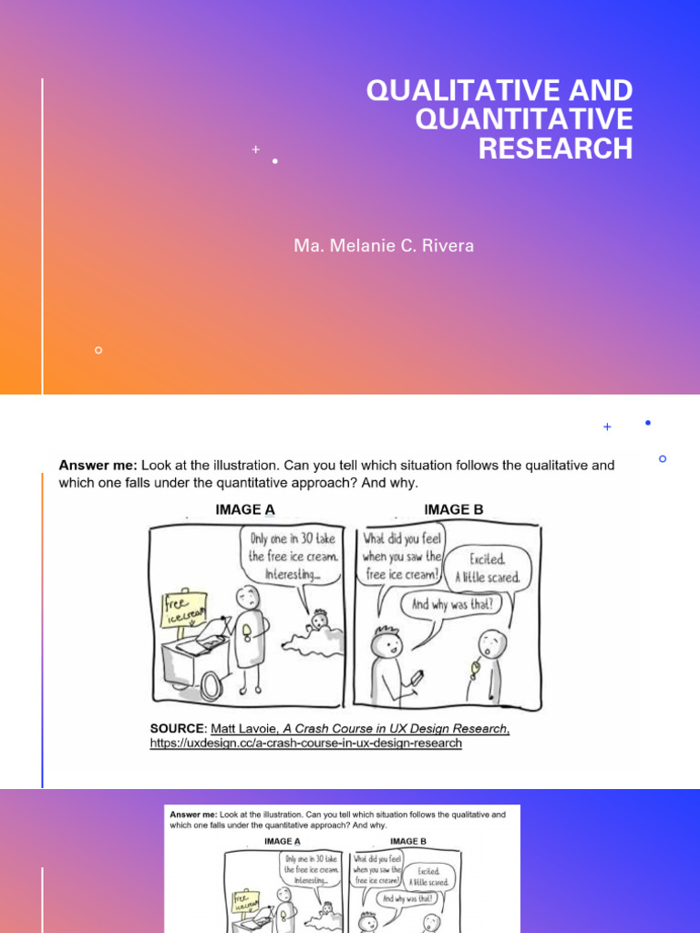 PR 1 Quantitative and Qualitative Research Students | PDF | Quantitative Research | Qualitative ...