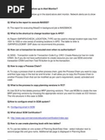 SAP APO Tables | PDF