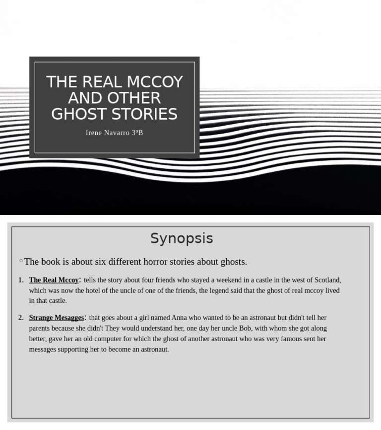 The Real Mccoy AND OTHER GHOST STORIES | PDF
