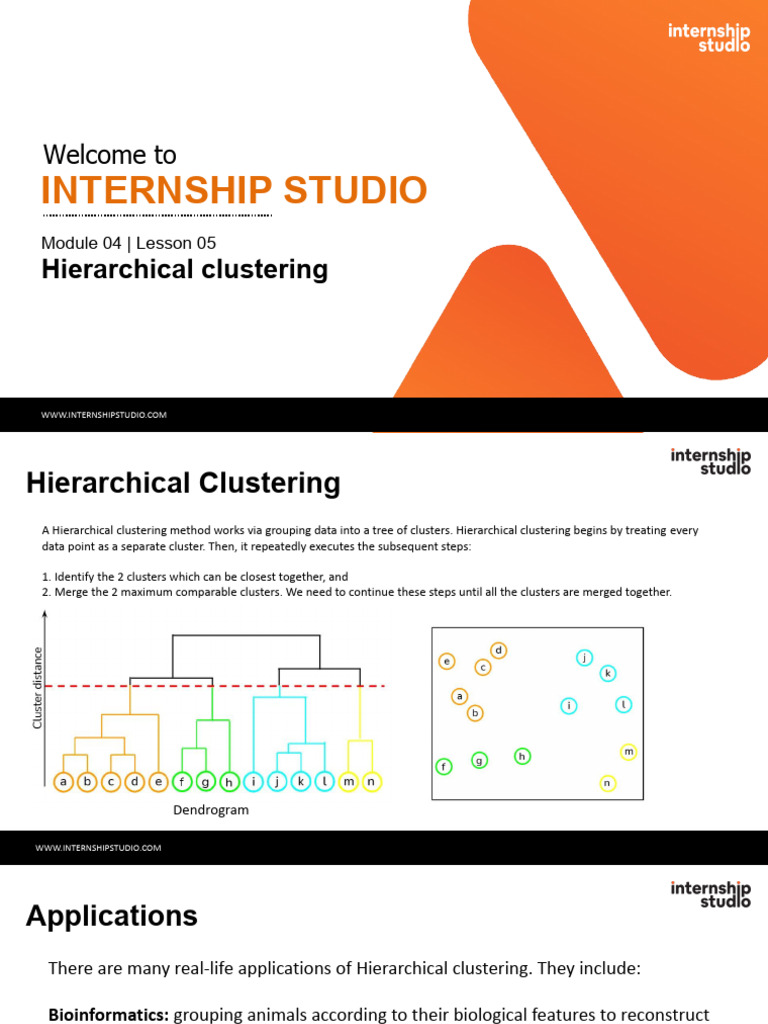 Hierarchical Clustering Explained | PDF | Cluster Analysis | Spatial Analysis