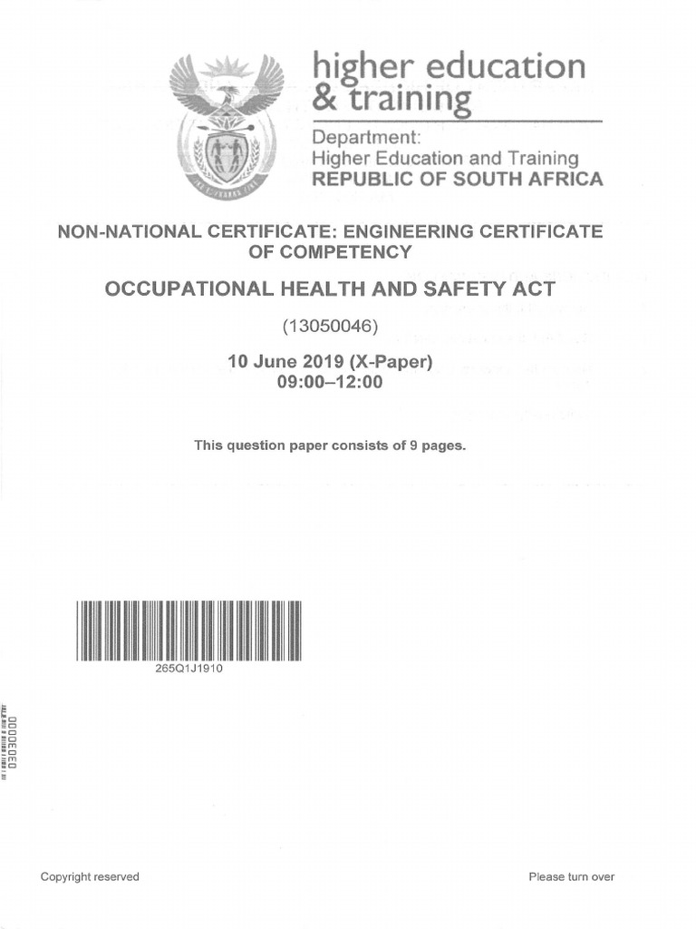 June 2019 GCC Factories OHS Act | PDF