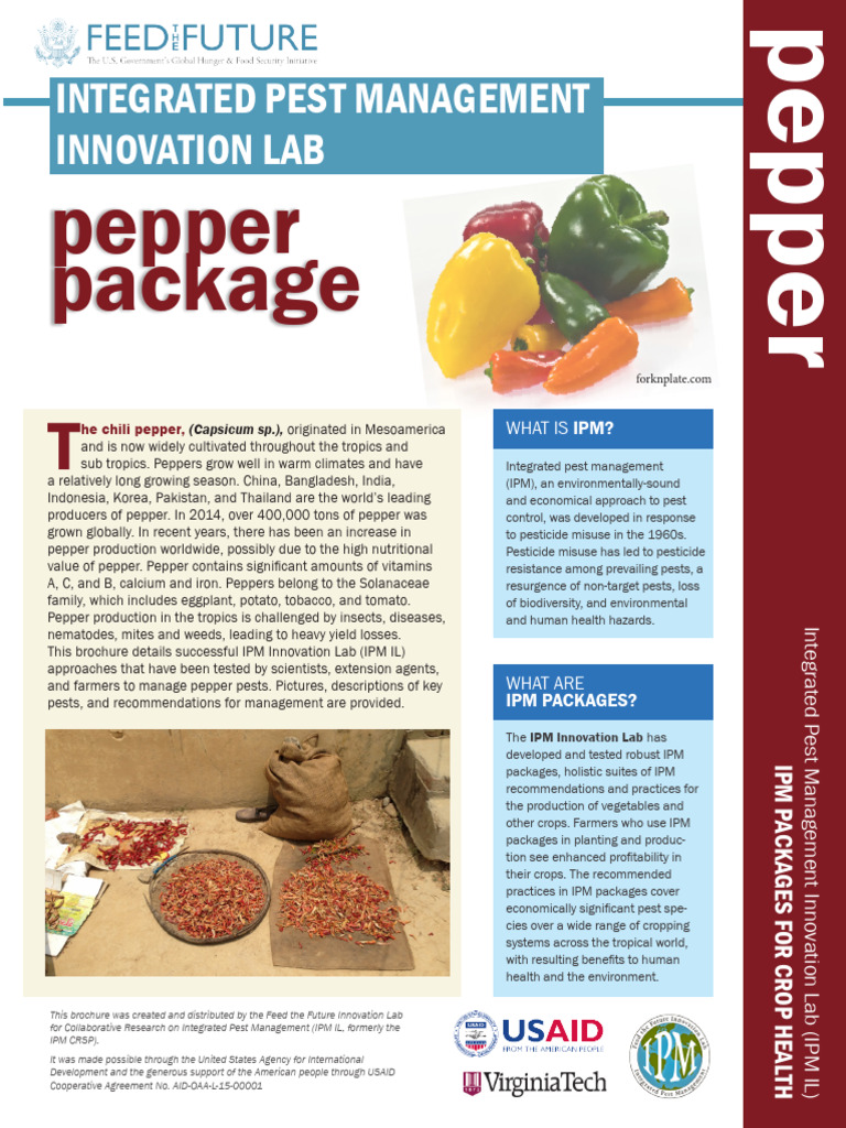 Jaspreet Pepper Package | PDF | Pest (Organism) | Capsicum