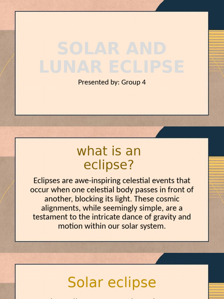 Solar vs. Lunar Eclipse Explained | PDF | Eclipse | Solar Eclipse