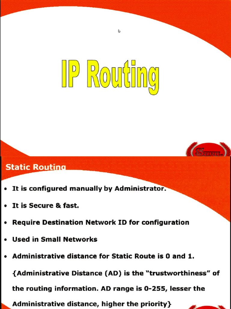 Ccna Routing. | PDF