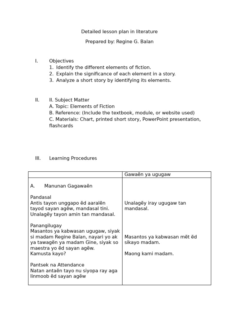 Literature DLP | PDF