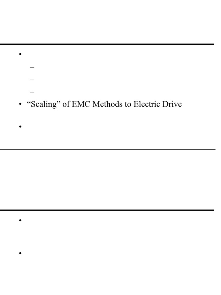EMC Challenges in Electric Drives | PDF | Electric Motor ...