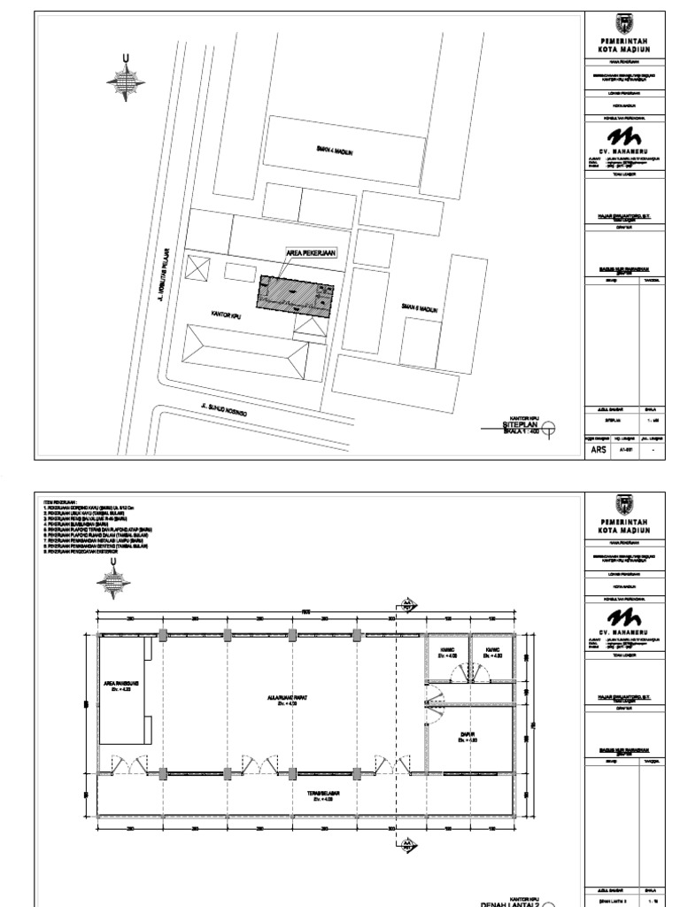 Ded Rehabilitasi Kantor Kpu 12.10.23 | PDF