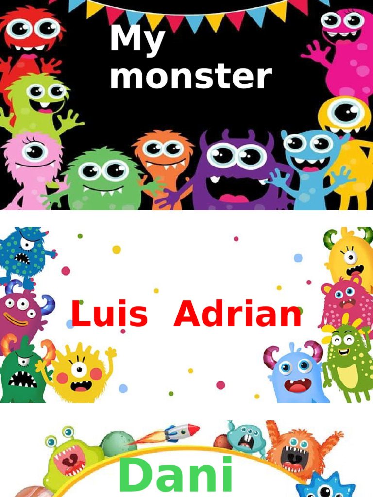 Monster Presentation | PDF