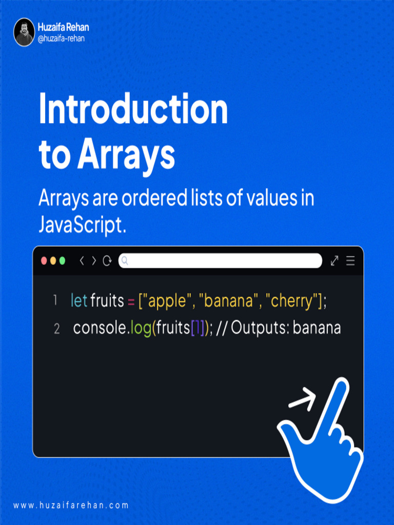 JavaScript Arrays ? | PDF
