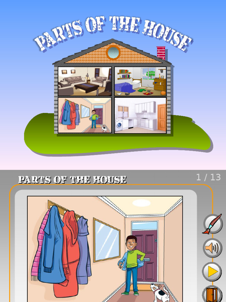 3. Parts of the house vocabulary | PDF