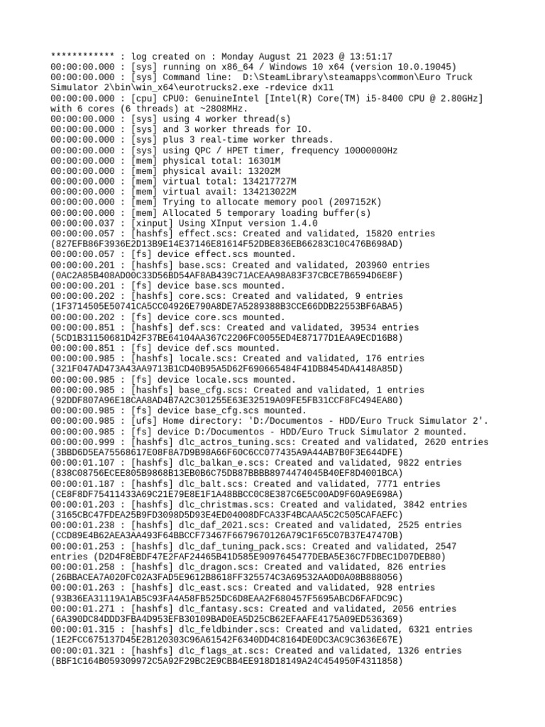 game.log | PDF | Computer Architecture | Computing
