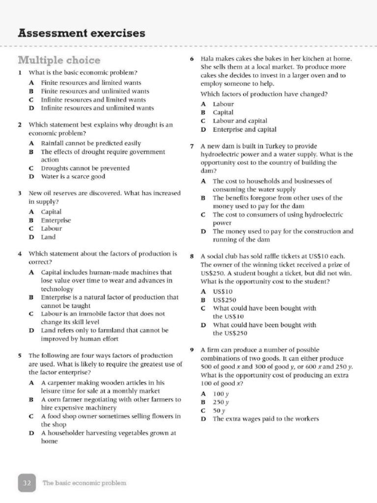 Eco Titley Compiled Assessment Exercises | PDF