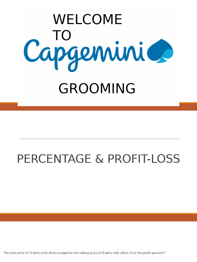 Grooming Capgemini | PDF