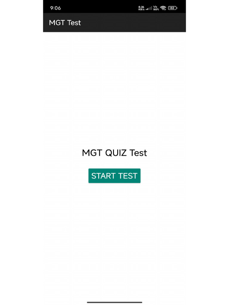 Quiz App Android MAD Project | PDF